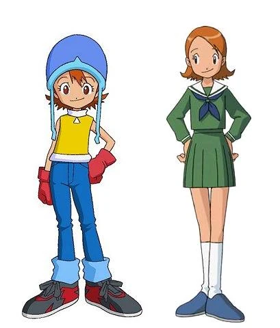 Digimon Tai And Sora Kids
