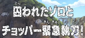 Captured Zoro! Chopper's Emergency Operations! (2004 One Piece Episode ...