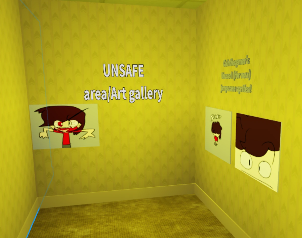 Unsafe Area / Art Gallery | Jax's Nexbots Wiki | Fandom