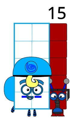 Numberblocks: Three 2D by alexiscurry on DeviantArt