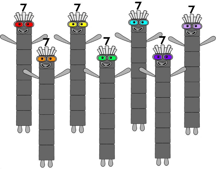 Variations of Seven | Jay's Media Wiki | Fandom