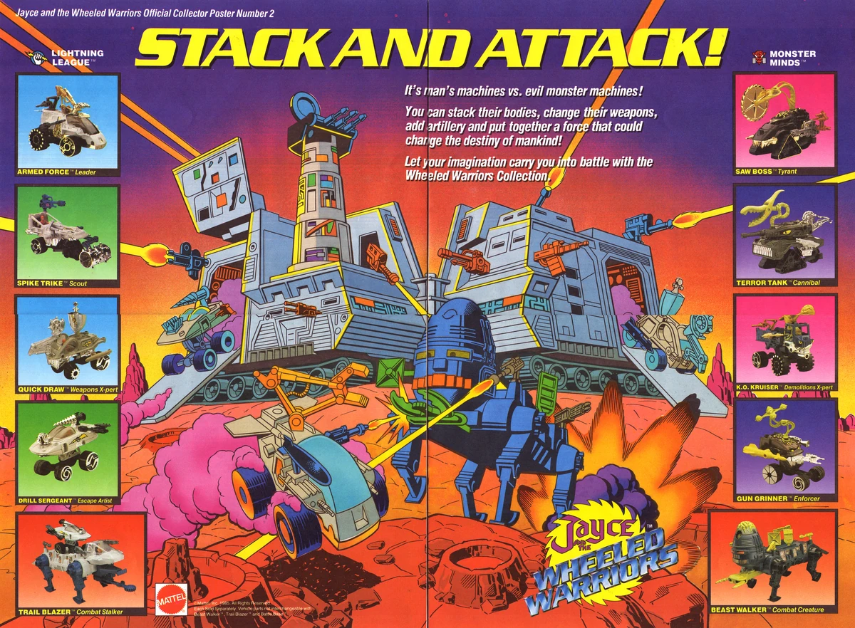 Stack and Attack! - Comic Supplement | Jayce and the Wheeled Warriors Wiki | Fandom