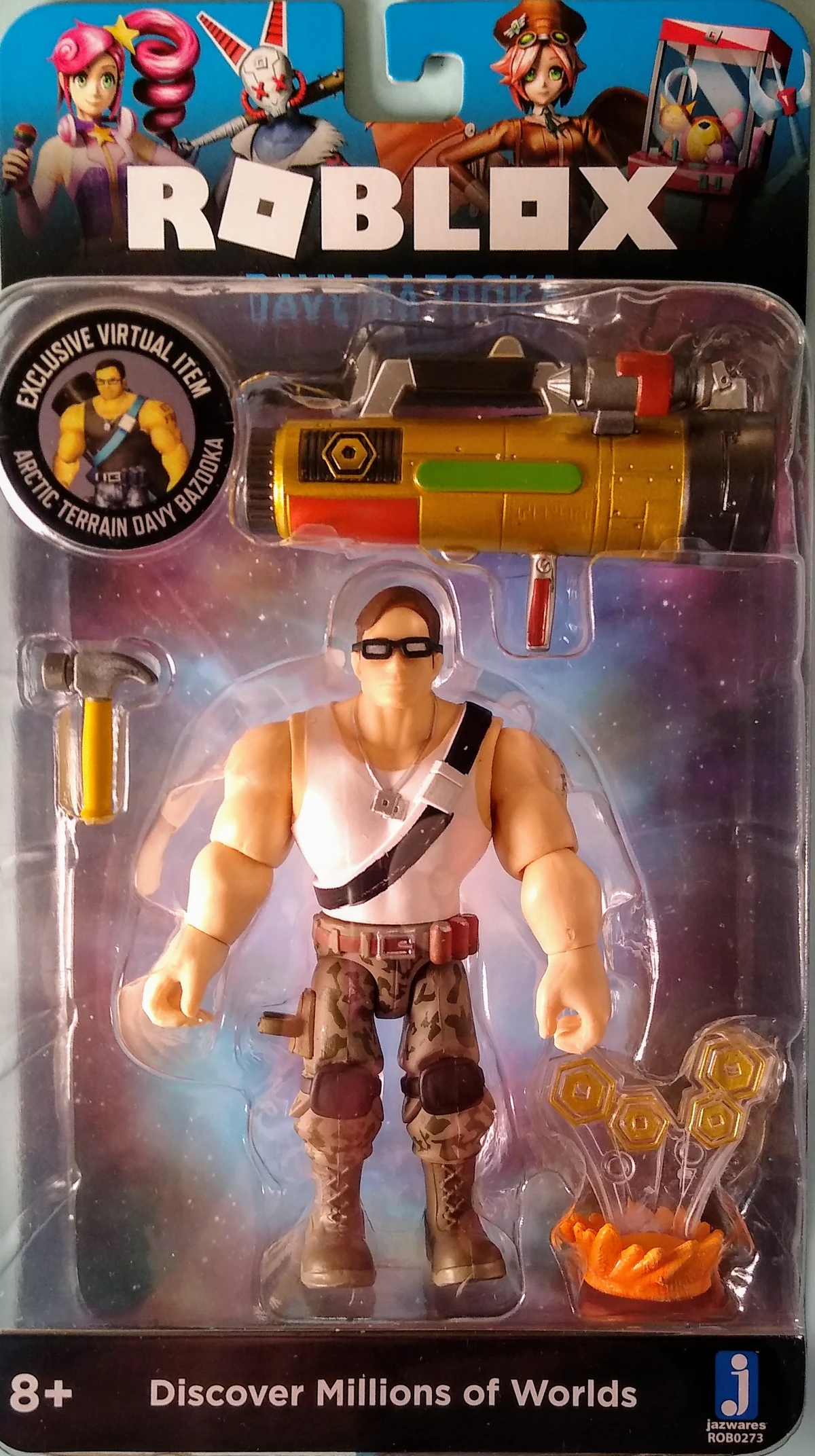 Davy Bazooka | Jazwares Roblox Toys Wiki | Fandom