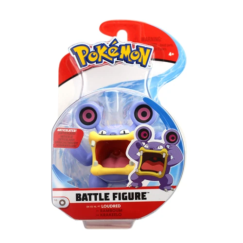 2" & 3" Battle Figure Pack: Wave 3 - Loudred | Jazwares Pokemon Figure ...