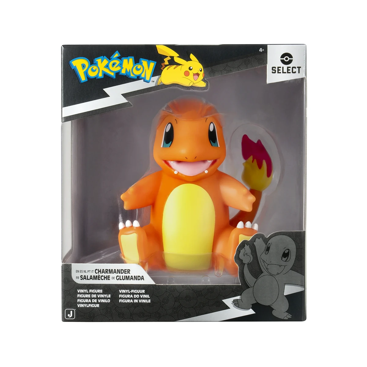 4" Select Vinyl Figure: Wave 13 - Charmander | Jazwares Pokemon Figure ...