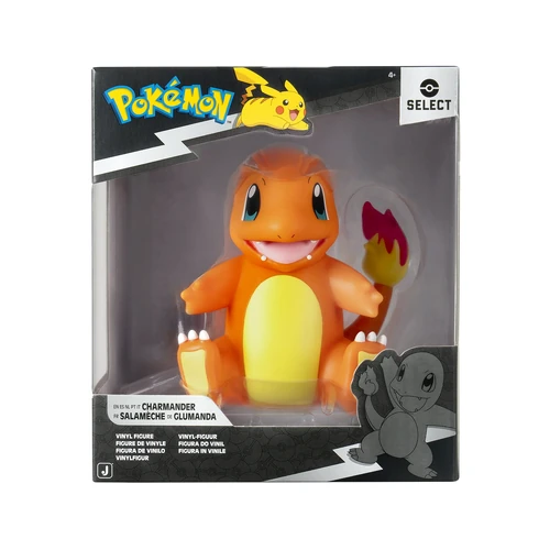 4" Select Vinyl Figure: Wave 13 - Charmander | Jazwares Pokemon Figure ...