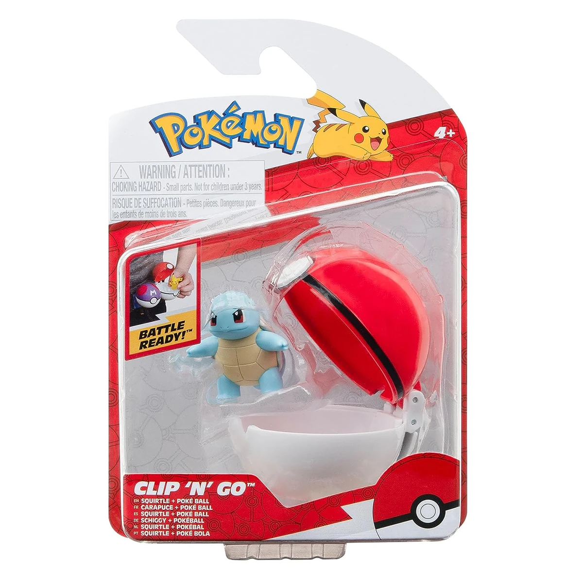 Clip 'N' Go: Wave 15 - Squirtle | Jazwares Pokemon Figure Wiki | Fandom