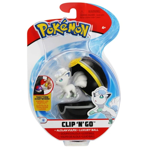 Clip 'N' Go: Wave 2 - Alolan Vulpix | Jazwares Pokemon Figure Wiki | Fandom