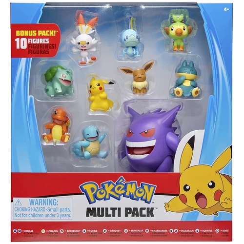 Battle Figure Multi-Pack: Miscellaneous | Jazwares Pokemon Figure Wiki ...