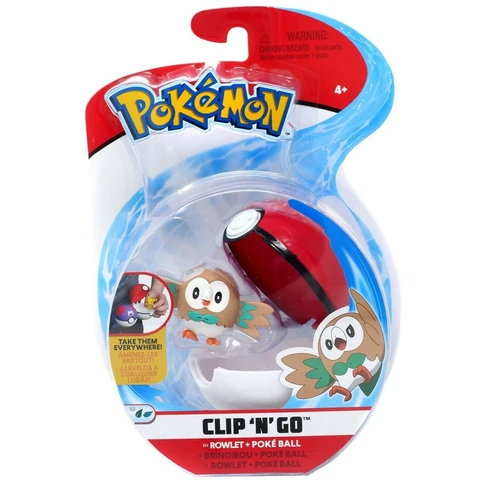 Clip 'N' Go: Wave 2 - Rowlet | Jazwares Pokemon Figure Wiki | Fandom