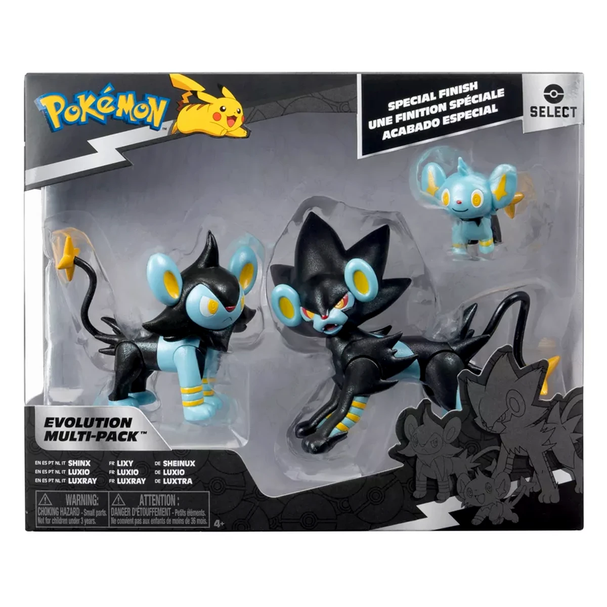 3" Luxio (Pearly) | Jazwares Pokemon Figure Wiki | Fandom