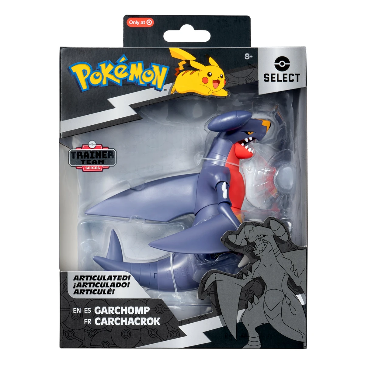 6" Select Super-Articulated Figure: Wave 6 - Garchomp | Jazwares ...