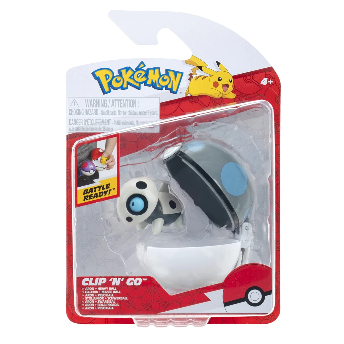 2" Aron | Jazwares Pokemon Figure Wiki | Fandom