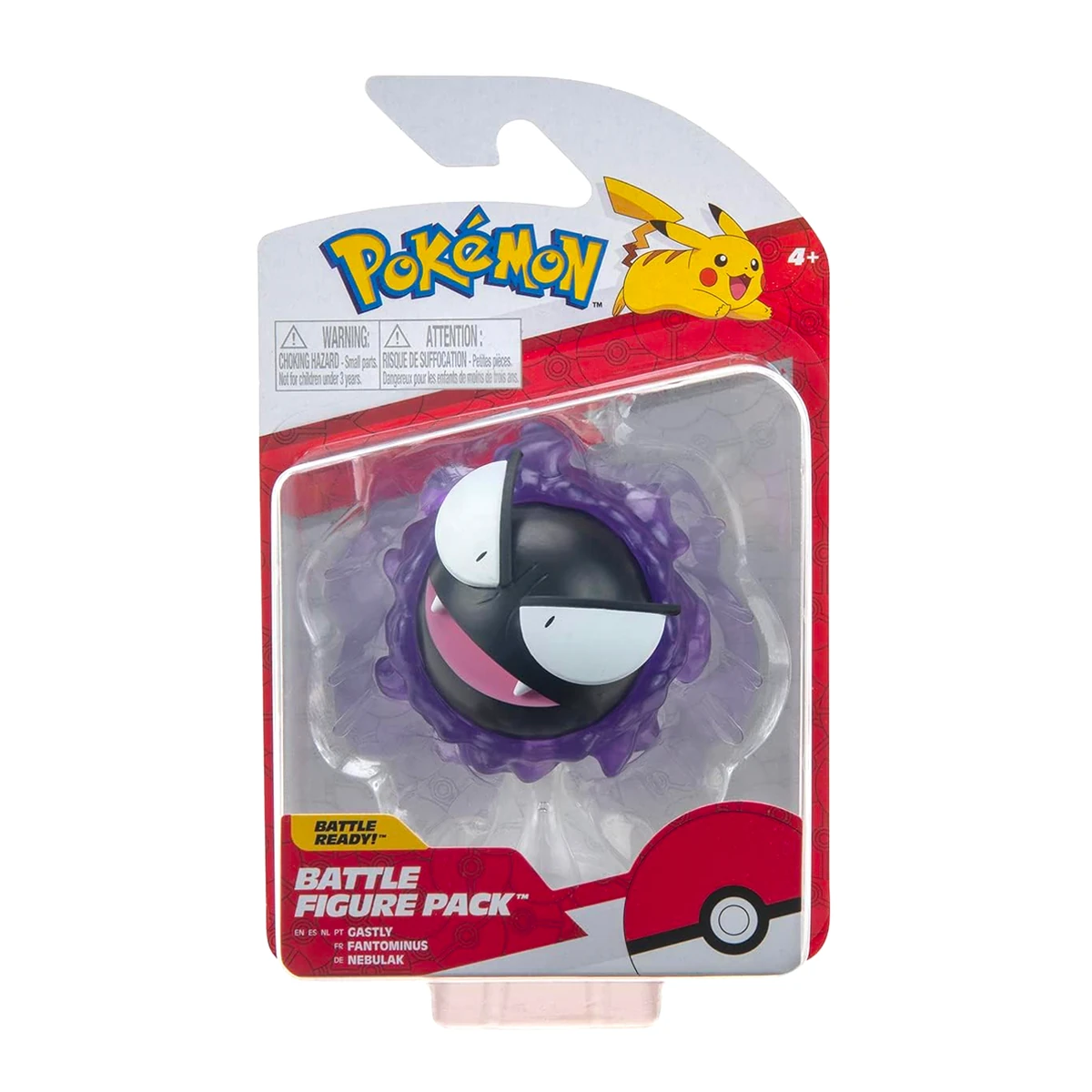 3" Gastly | Jazwares Pokemon Figure Wiki | Fandom