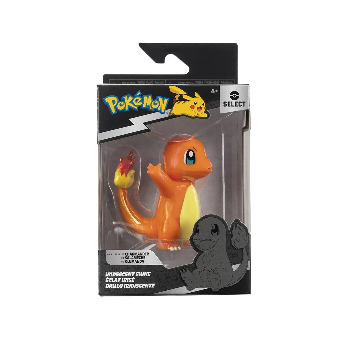 3" Select Iridescent Shine Figure: Wave 1 - Charmander | Jazwares ...