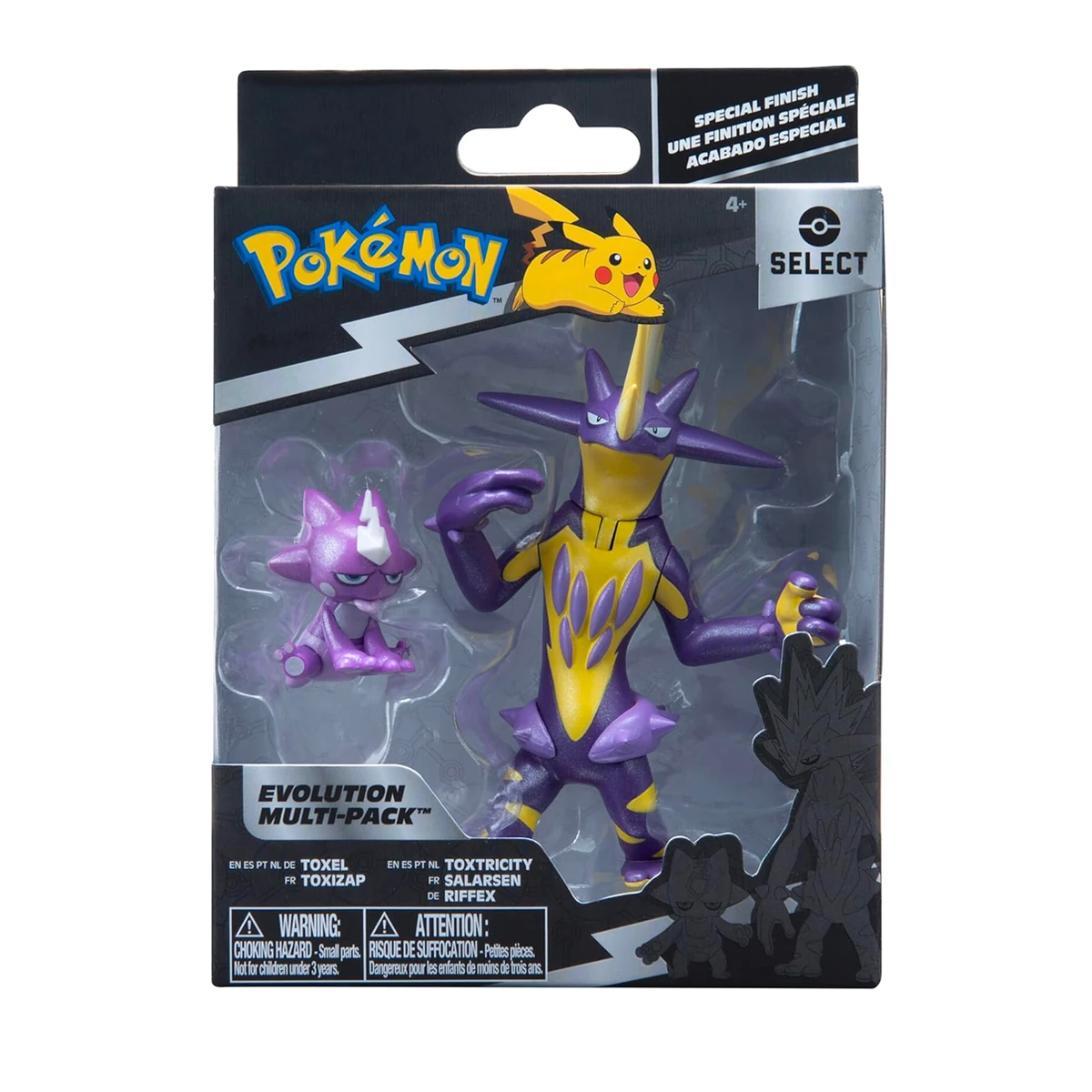 Select Evolution Multi-Pack: Toxel Evolution Line | Jazwares Pokemon ...