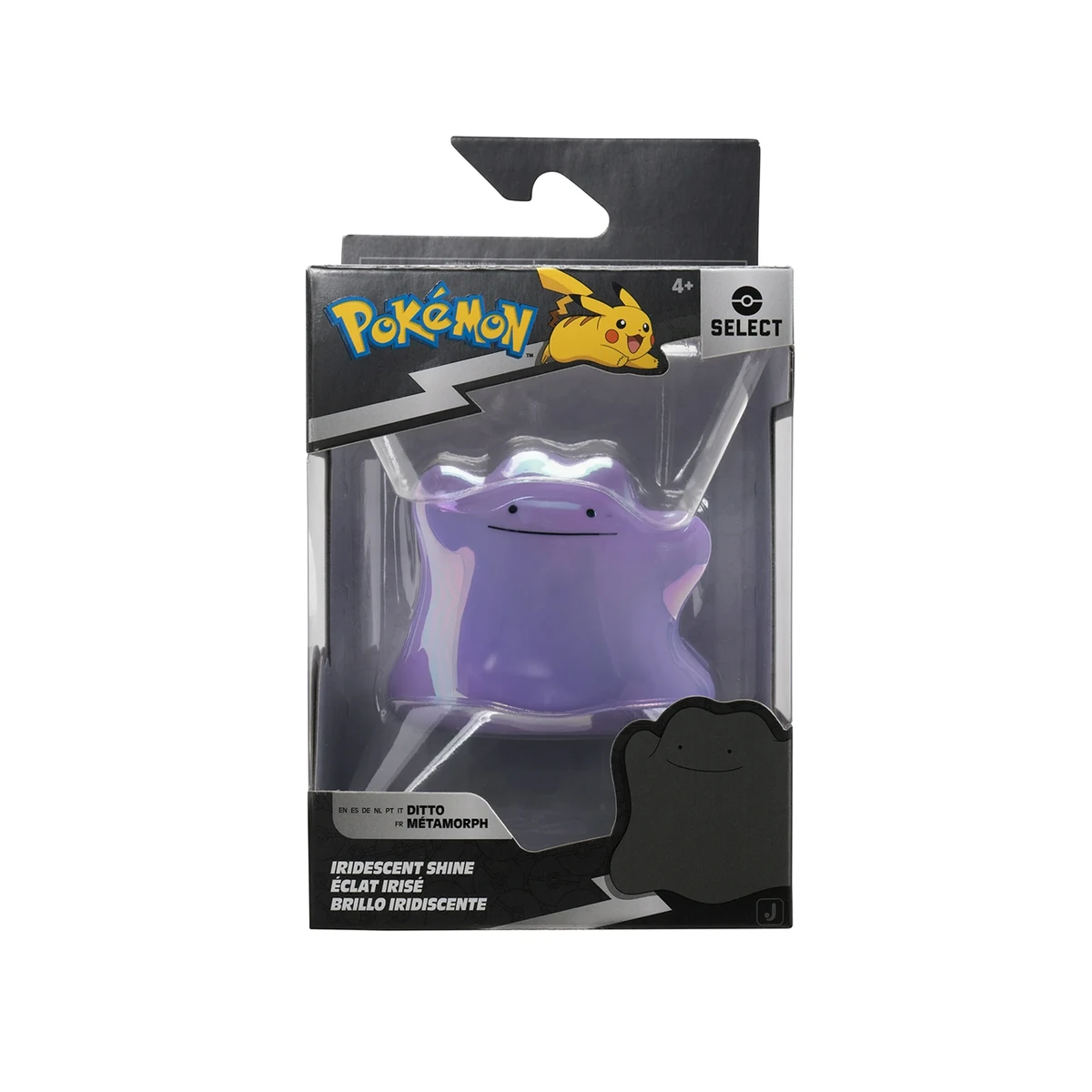 3" Select Iridescent Shine Figure: Wave 2 - Ditto | Jazwares Pokemon ...