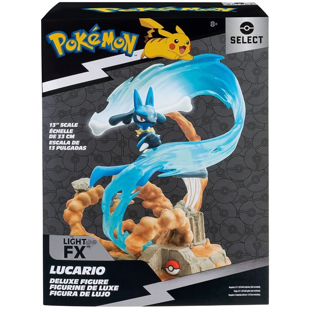 Select Deluxe Statue: Wave 3 - Lucario | Jazwares Pokemon Figure Wiki ...