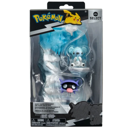Select Environment and Figure Display Pack: Wave 5 - Shellder & Cubchoo ...