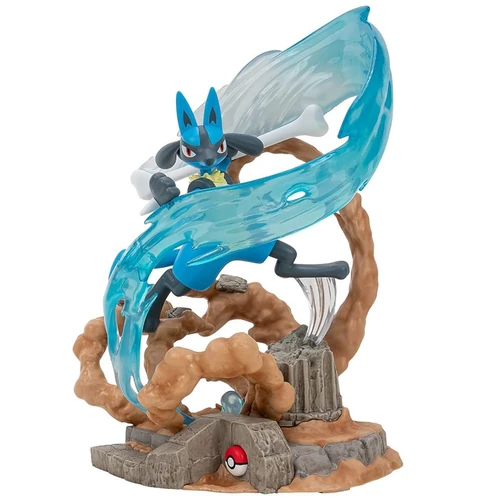 Select Deluxe Statue: Wave 3 - Lucario | Jazwares Pokemon Figure Wiki ...