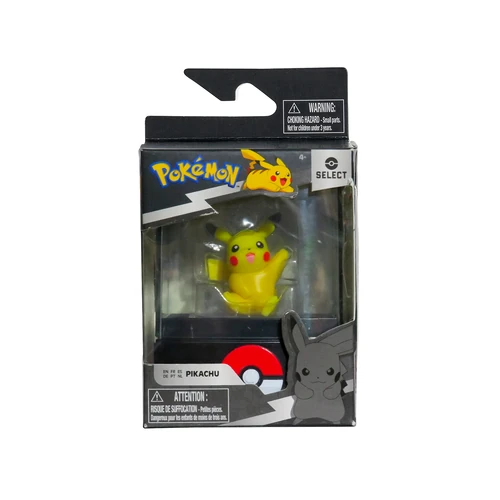 2" Select Battle Figure with Case: Wave 1 - Pikachu | Jazwares Pokemon ...