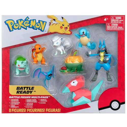 Battle Figure Multi-Pack: 8-Figures | Jazwares Pokemon Figure Wiki | Fandom