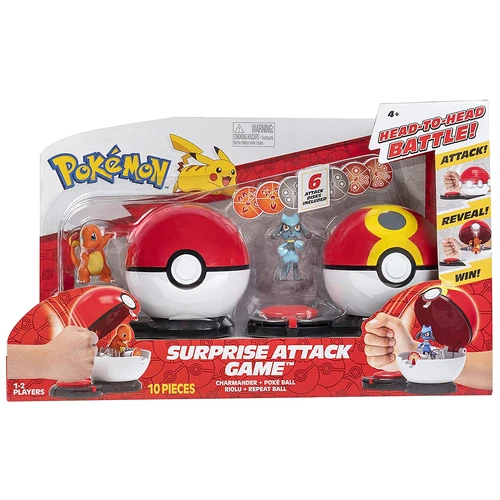 Surprise Attack Game Multi-Pack: Wave 1 - Charmander & Riolu | Jazwares ...