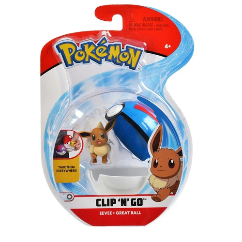 Clip 'N' Go: Wave 1 - Eevee | Jazwares Pokemon Figure Wiki | Fandom
