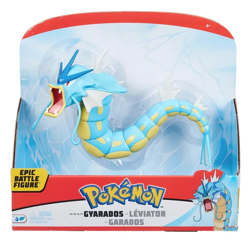 12" Epic Battle Figure: Wave 2 - Gyarados | Jazwares Pokemon Figure ...