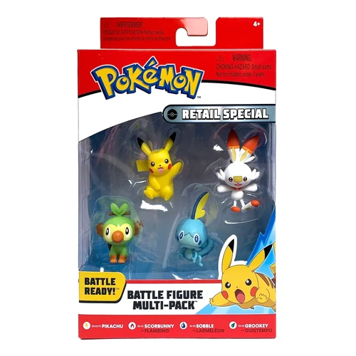 Battle Figure Multi-Pack: 4-Figures | Jazwares Pokemon Figure Wiki | Fandom
