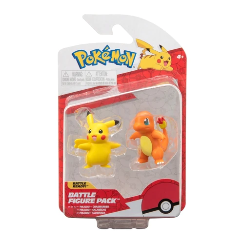 2" First Partner Kanto Battle Figure Pack: Wave 5 - Pikachu ...