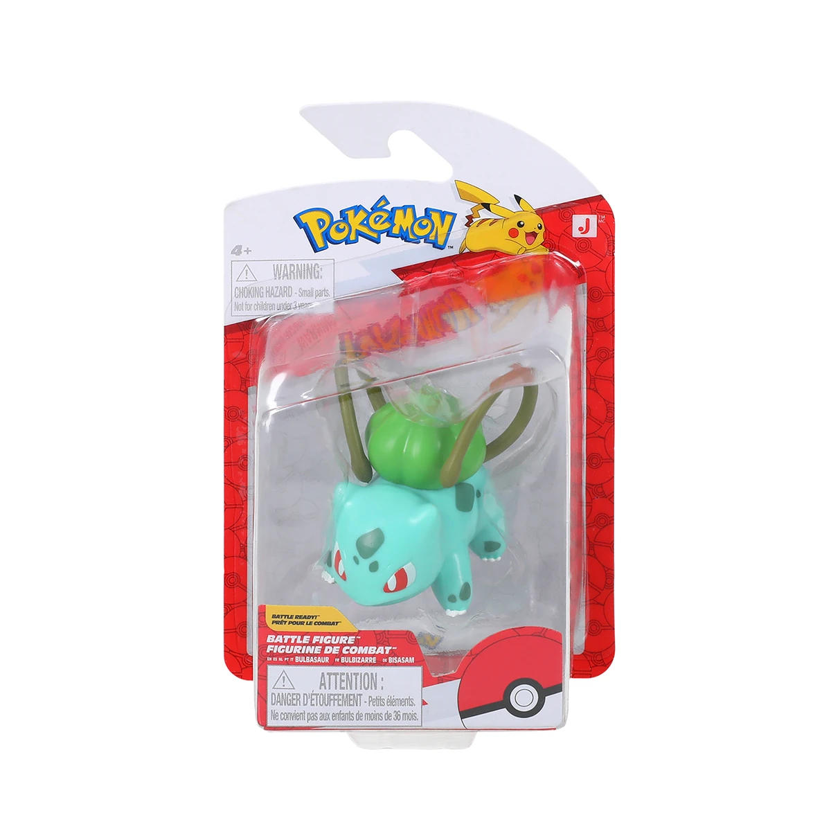 2" Battle Figure: Wave 12 - Bulbasaur | Jazwares Pokemon Figure Wiki ...