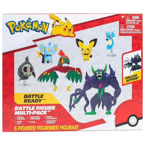Battle Figure Multi-Pack: (Amazon Exclusive) | Jazwares Pokemon Figure ...
