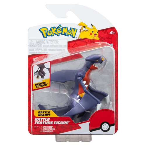 4.5" Battle Feature Figure: Wave 15 - Garchomp | Jazwares Pokemon ...