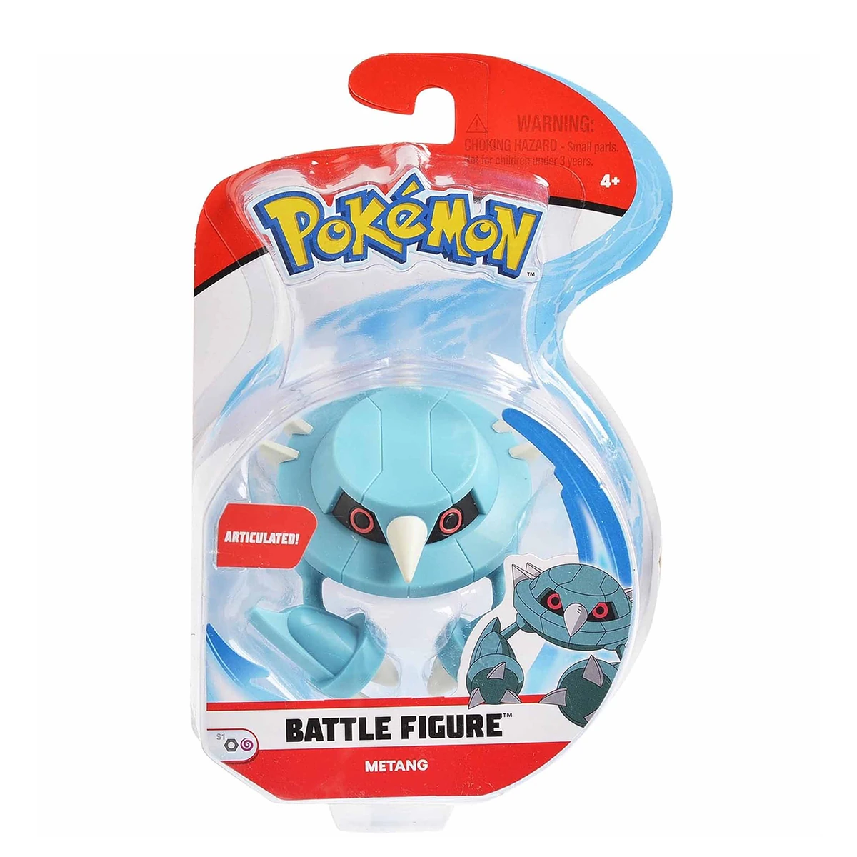 3" Metang | Jazwares Pokemon Figure Wiki | Fandom