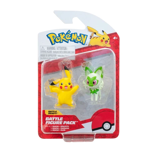 2" First Partner Paldea Battle Figure Pack: Wave 1 - Pikachu ...