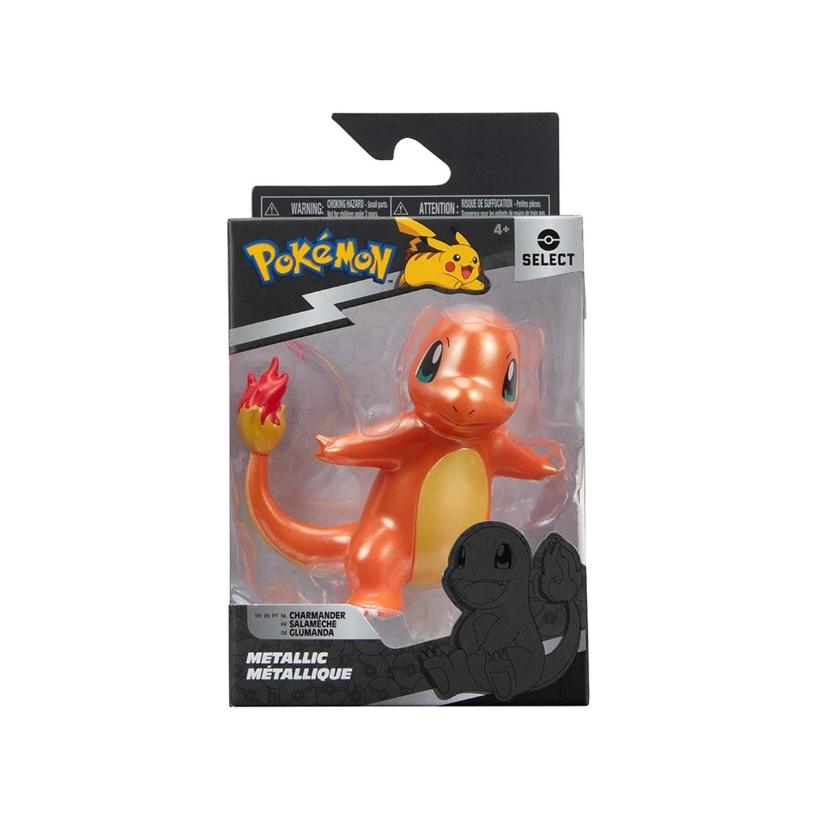 3" Select Metallic Figure: Wave 1 - Charmander | Jazwares Pokemon ...