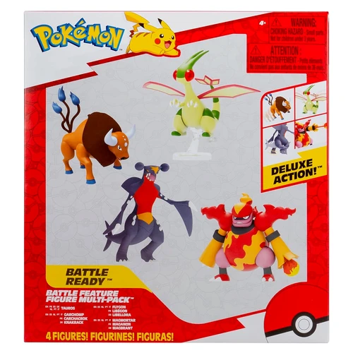 Battle Figure Multi-Pack: (Amazon Exclusive) | Jazwares Pokemon Figure ...