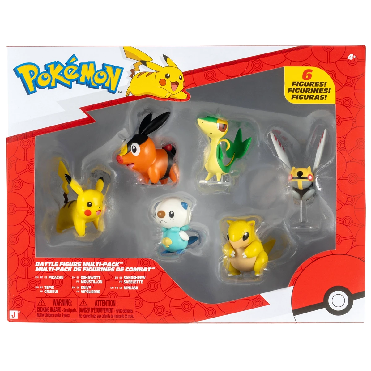 Battle Figure Multi-Pack: 6-Figures | Jazwares Pokemon Figure Wiki | Fandom