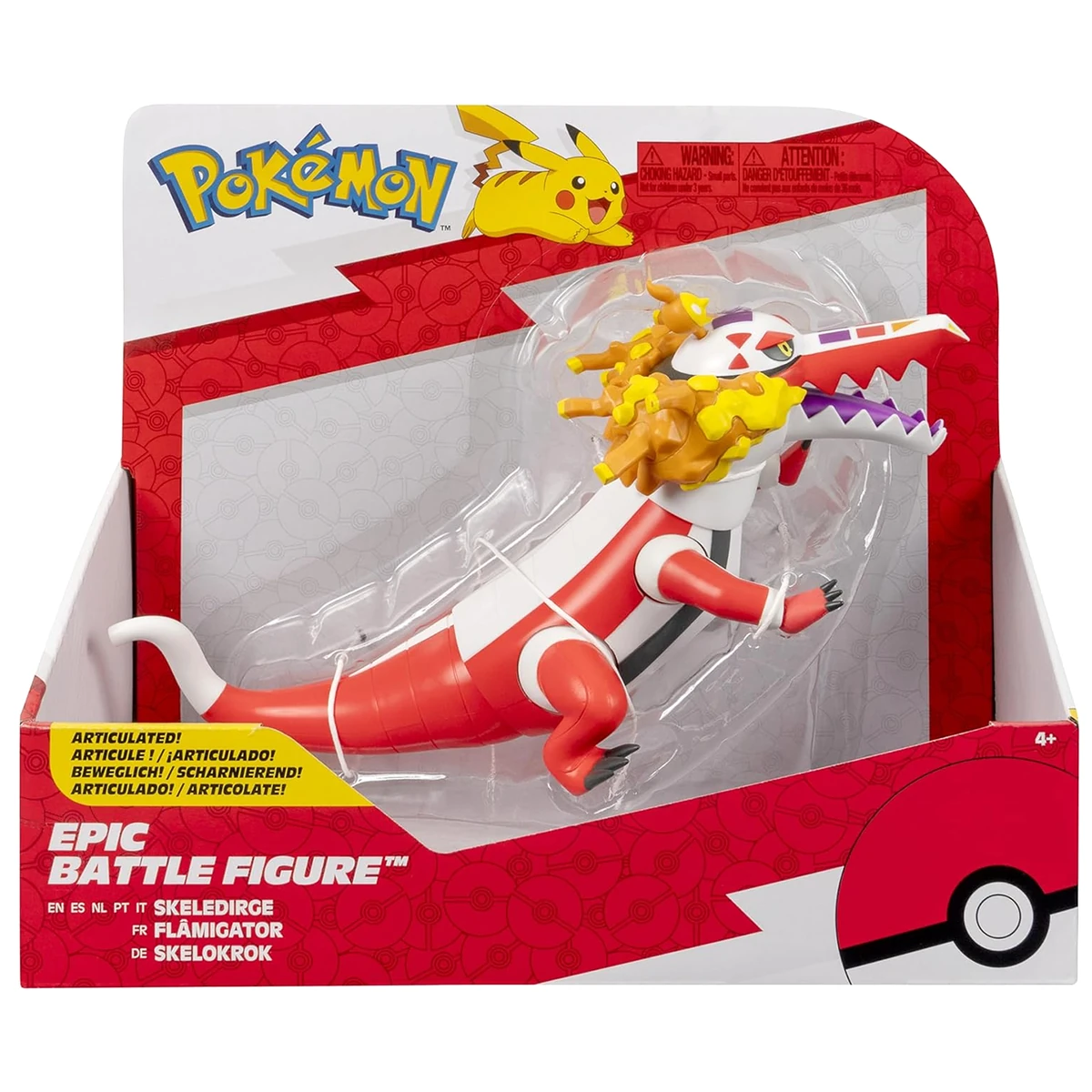 12" Epic Battle Figure: Wave 8 - Skeledirge | Jazwares Pokemon Figure ...