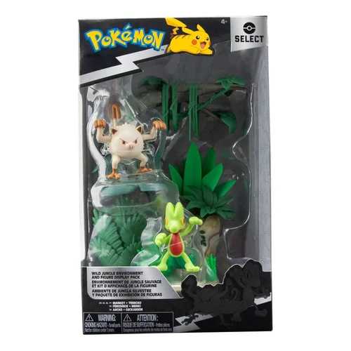 Select Environment and Figure Display Pack: Wave 2 - Mankey & Treecko ...