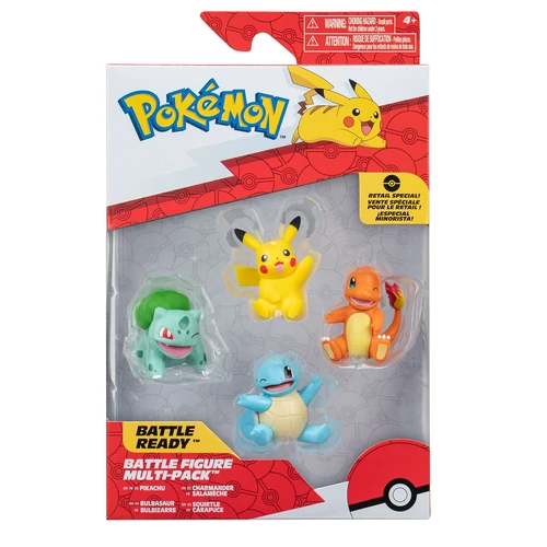 Battle Figure Multi-Pack: 4-Figures | Jazwares Pokemon Figure Wiki | Fandom