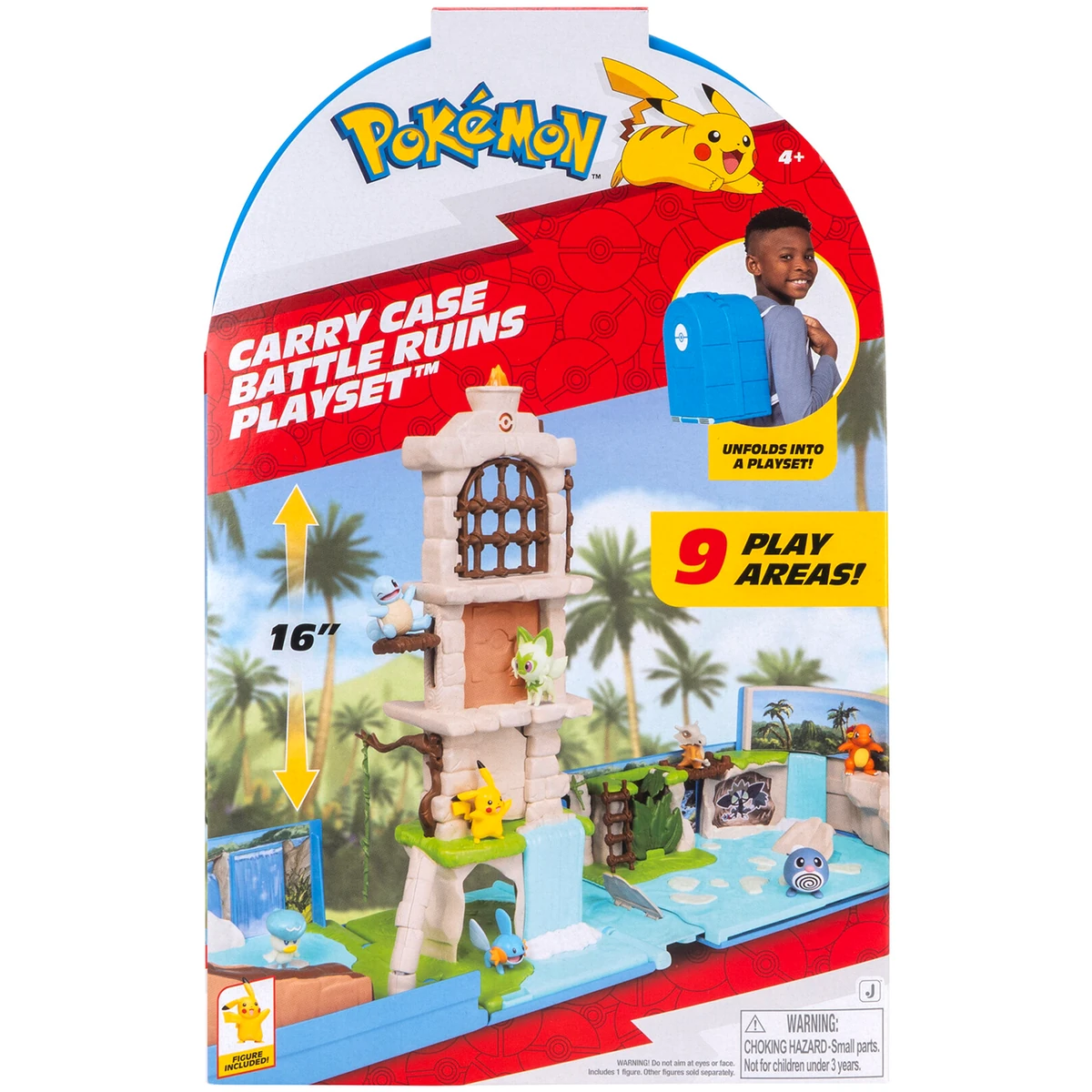 Carry Case Battle Ruins Playset | Jazwares Pokemon Figure Wiki | Fandom