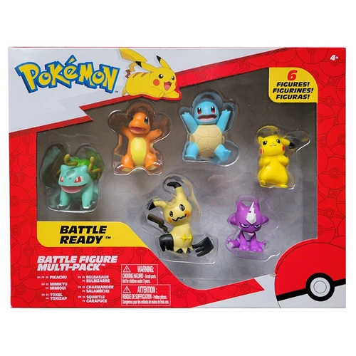 Battle Figure Multi-Pack: 6-Figures | Jazwares Pokemon Figure Wiki | Fandom