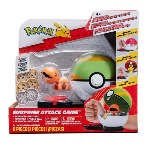Surprise Attack Game Single: Wave 3 - Trapinch | Jazwares Pokemon ...