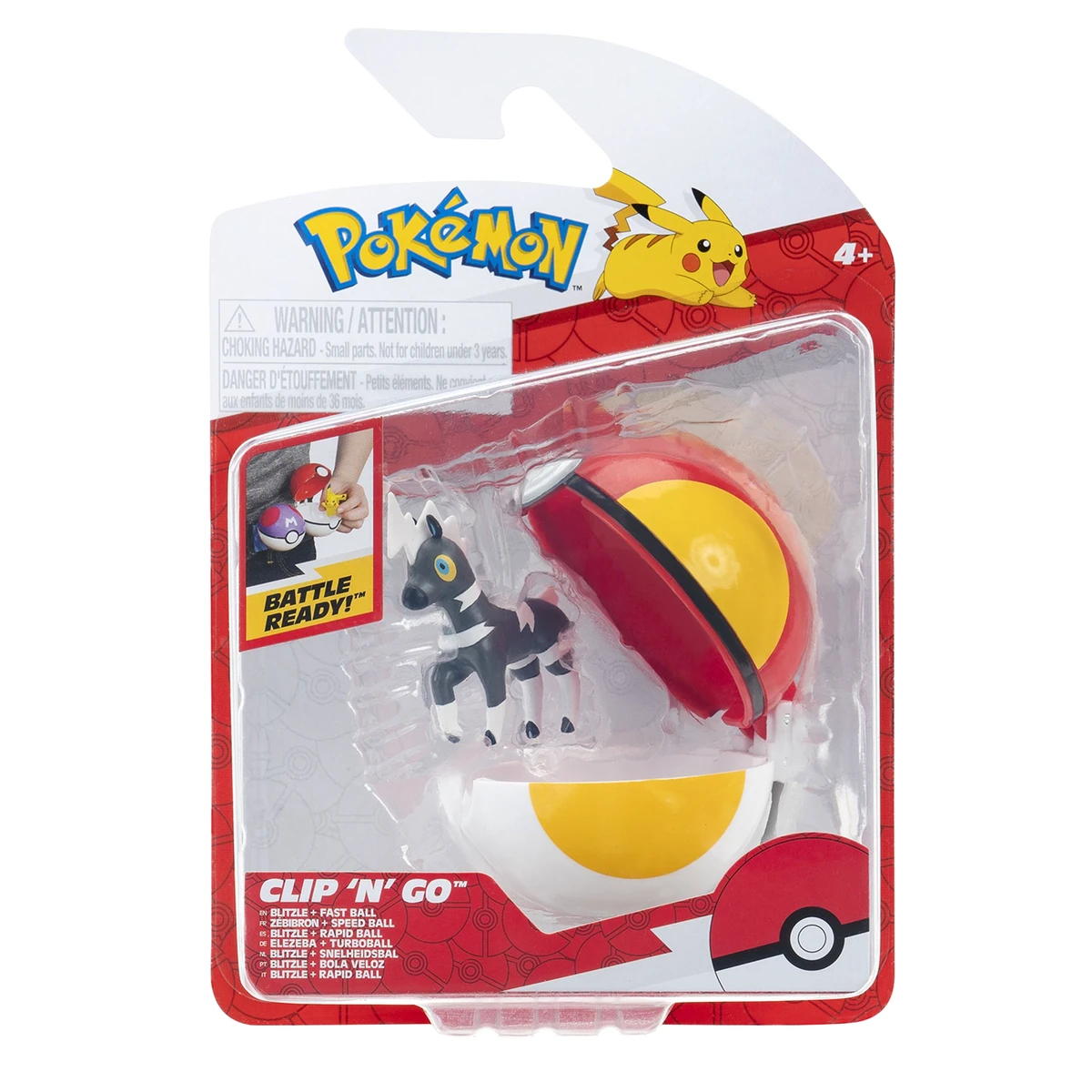 2" Blitzle | Jazwares Pokemon Figure Wiki | Fandom