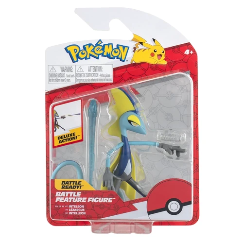 4.5" Battle Feature Figure: Wave 10 - Inteleon | Jazwares Pokemon ...