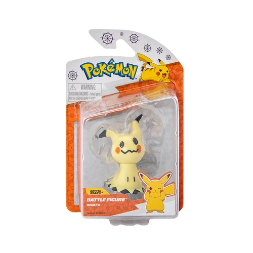 2" Holiday Battle Figure: Wave 4 - Mimikyu | Jazwares Pokemon Figure ...