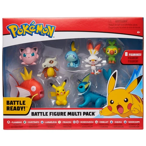 Battle Figure Multi-Pack: 8-Figures | Jazwares Pokemon Figure Wiki | Fandom