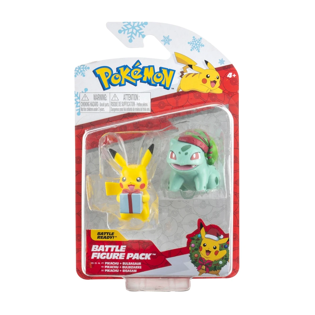 2" Holiday Battle Figure Pack | Jazwares Pokemon Figure Wiki | Fandom